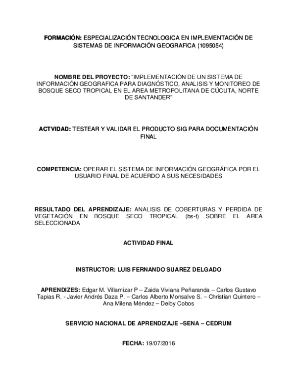 (PDF) PROYECTO GRUPO2 FINAL SIG