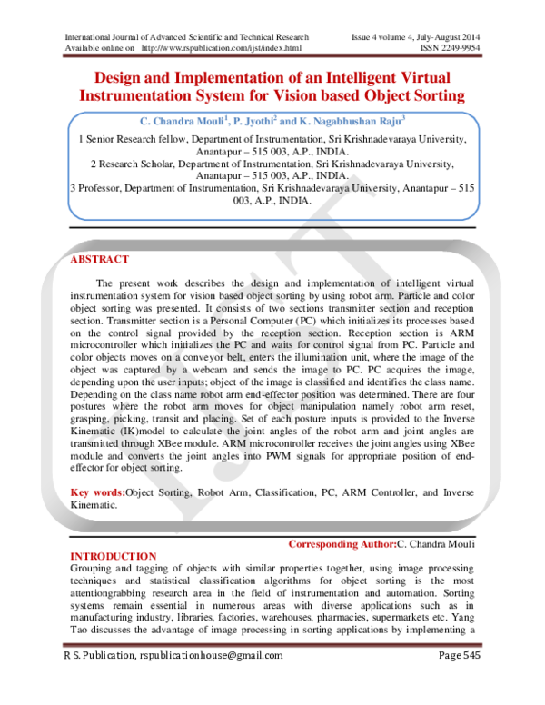 (PDF) Design and Implementation of an Intelligent Virtual ...