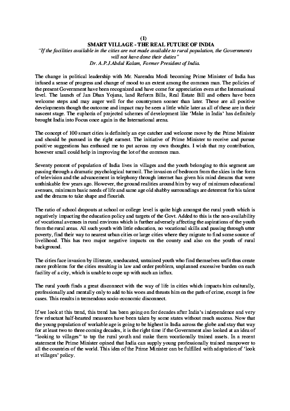 (PDF) rural development in india