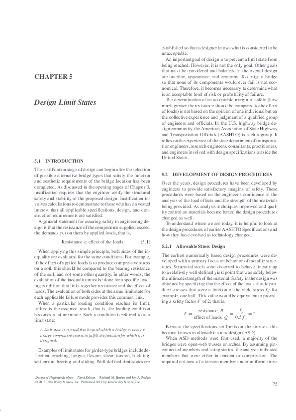 (PDF) Design Limit States