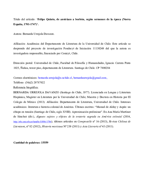 (PDF) Felipe Quinto, de austríaco a Borbón, según sermones de la época ...