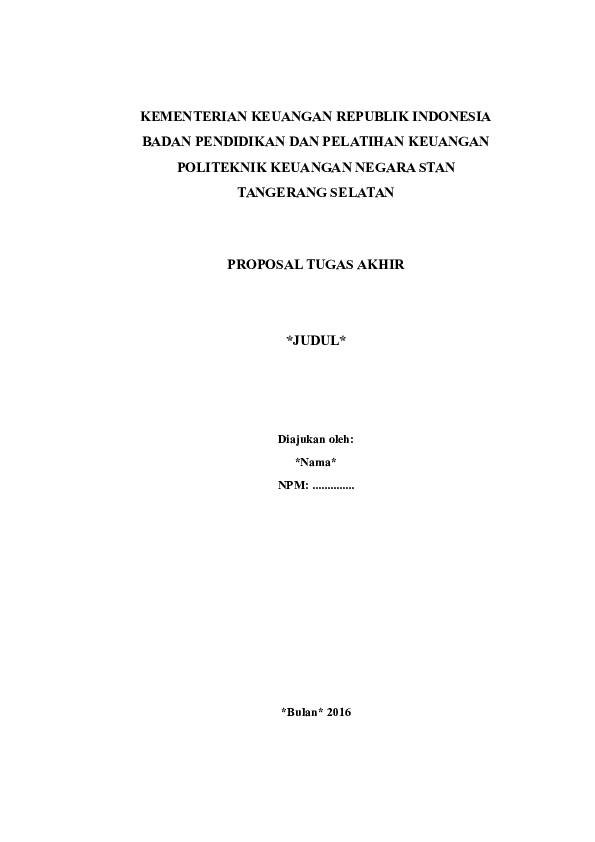 (DOC) Template Proposal