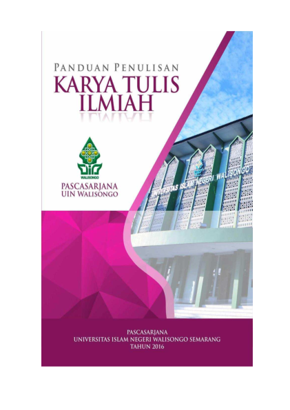 (PDF) Panduan KTI Pasca sarjana s3 UIN Walisongo.pdf