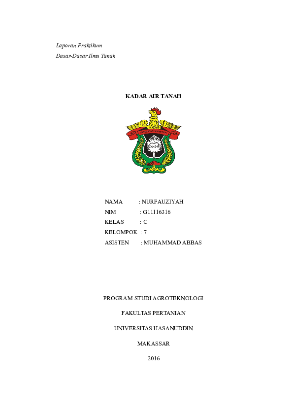 Doc Kadar Air Docx