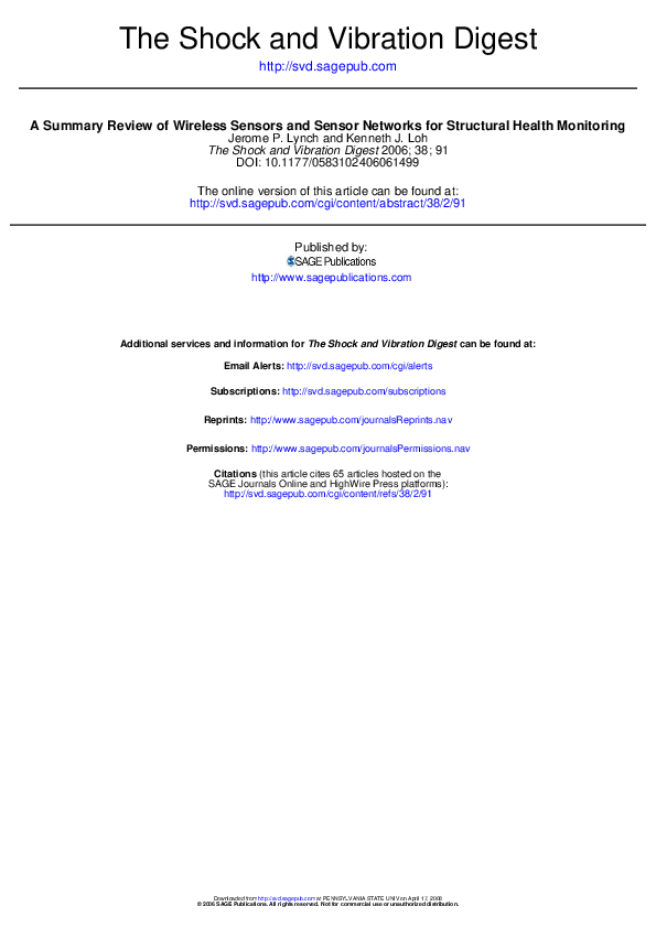 Pdf A Summary Review Of Wireless Sensors And Sensor Networks For