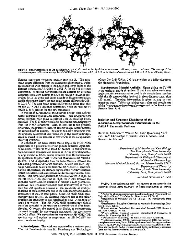 (PDF) Isolation and structure elucidation of the 4-amino-4 ...
