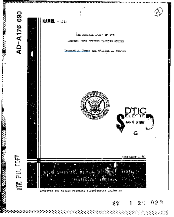 (PDF) The Retinal Image of the Fresnel Lens Optical Landing System
