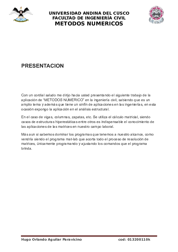 (DOC) aplicación de metodos numericos en ing civil.docx