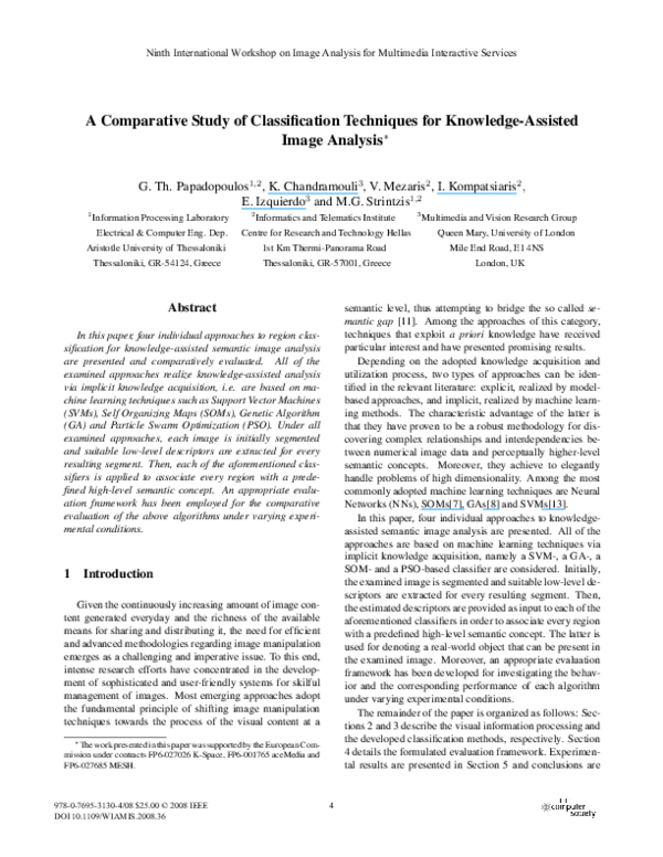 (PDF) A comparative study of classification techniques for knowledge ...