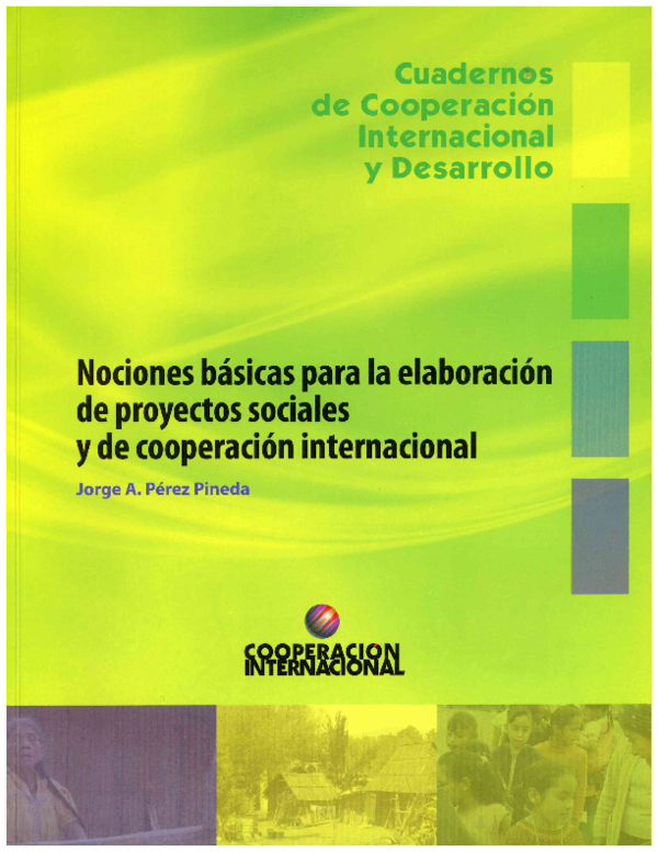 (PDF) Nociones básicas para la elaboración de proyectos sociales y de cooperación internacional