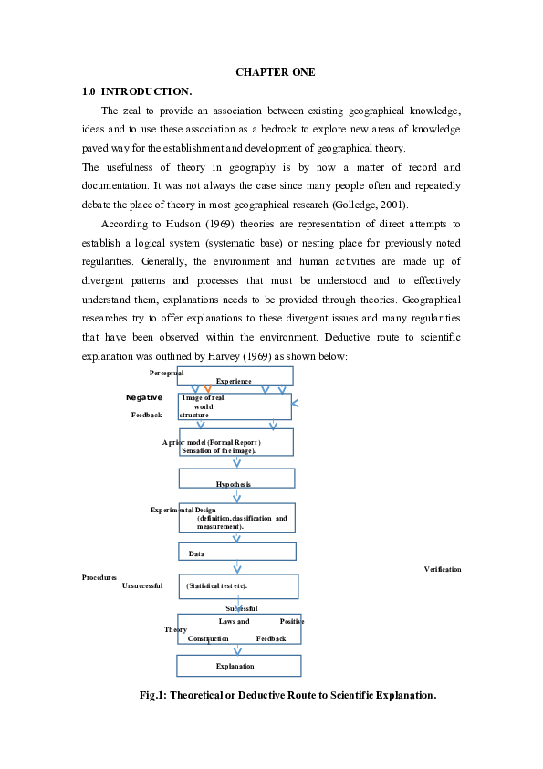 (DOC) Relevance of Theory in Geographic Research