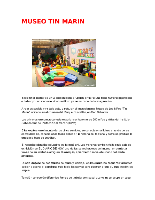 (DOC) MUSEO TIN MARIN