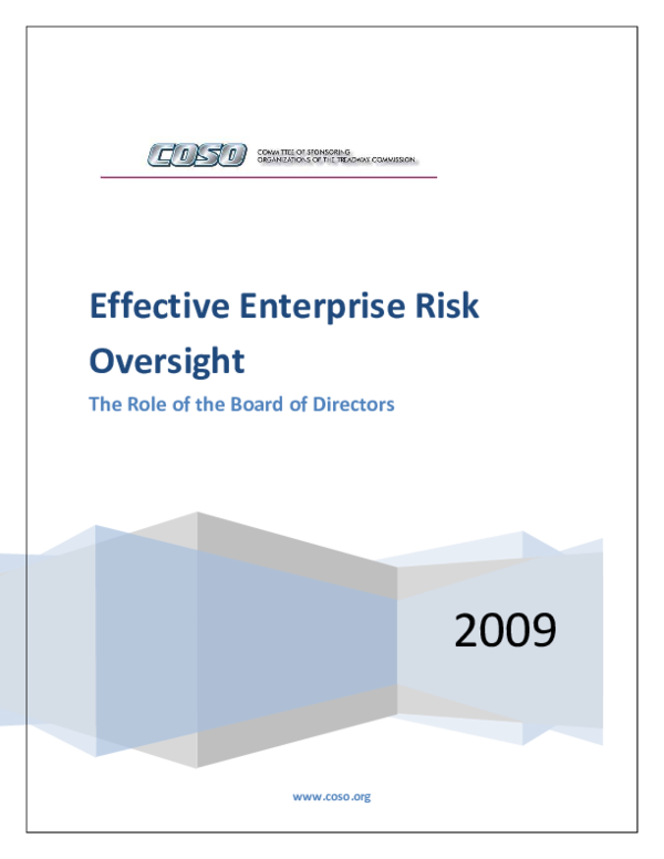 (PDF) Effective Enterprise Risk Oversight