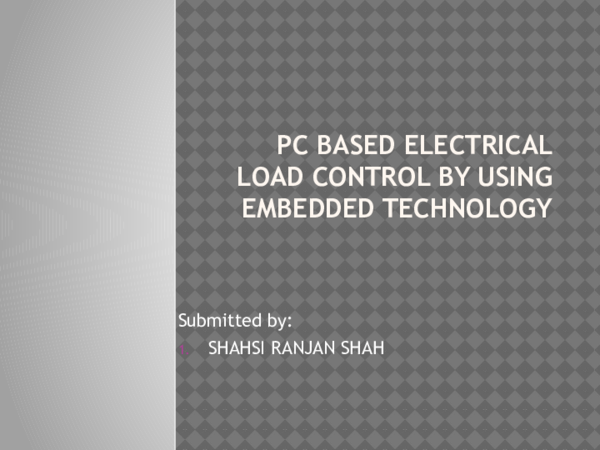 (PPT) PC BASED ELECTRICAL LOAD CONTROL.pptx