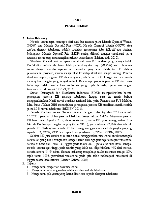 (DOC) Tubektomi (MOW)