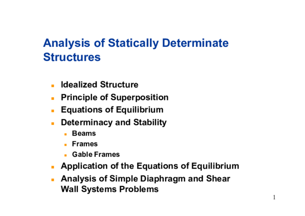 (PDF) Idealized Structure Principle of Superposition Equations of ...