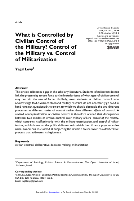 (PDF) what is controlled by civilian control.pdf