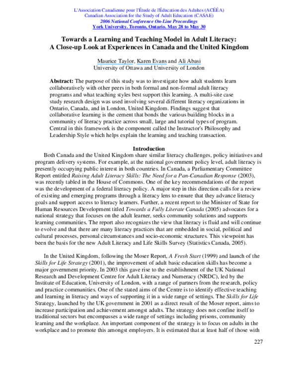 (PDF) Development and Use of the Teaching Perspectives Inventory (TPI ...