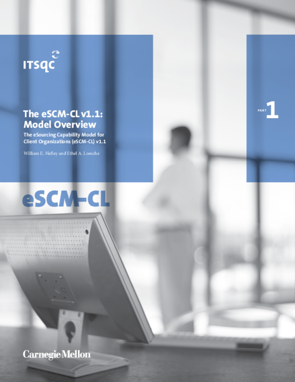 (PDF) The eSCM-CL v1. 1: Model Overview