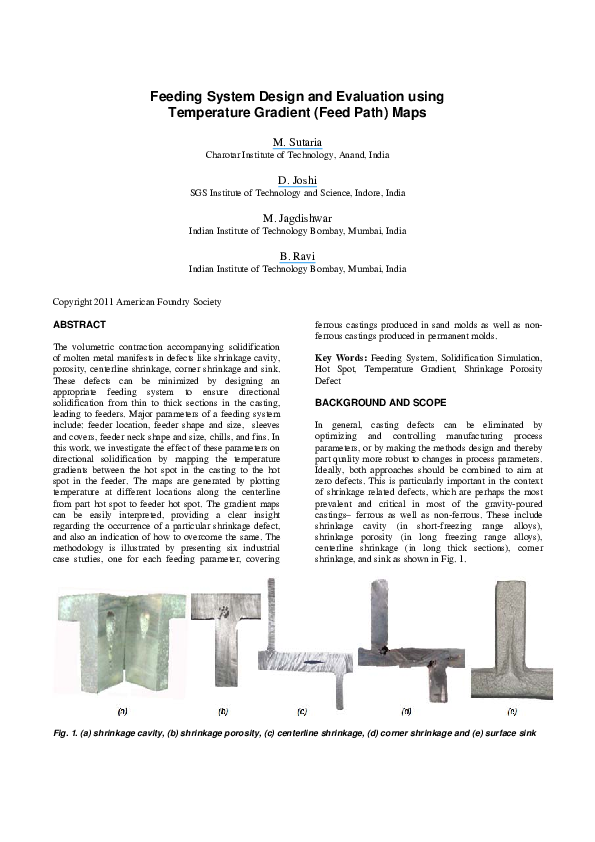 (PDF) Feeding System Design and Evaluation using Temperature Gradient ...