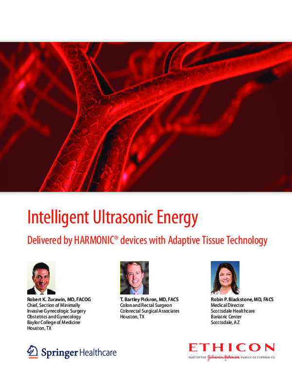 (PDF) Intelligent Ultrasonic Energy Delivered by HARMONIC® devices with ...