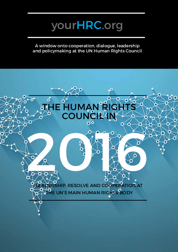 (PDF) The Human Rights Council in 2016