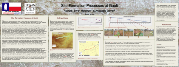 (PDF) Site Formation Processes at Gault