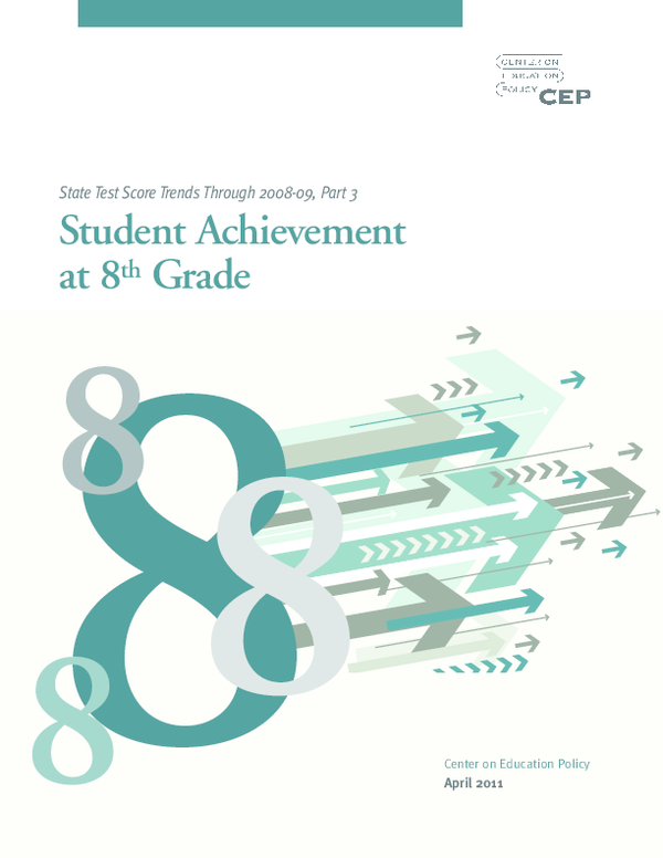 (PDF) State Test Score Trends through 2008-09, Part 3: Student ...