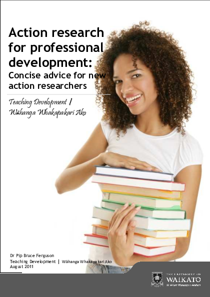 (PDF) Action research for professional development: Concise advice for ...