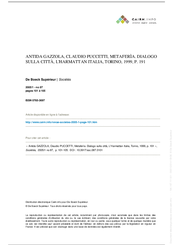 (PDF) HUNTINGTON Samuel, Qui sommes-nous SOC_087_0101