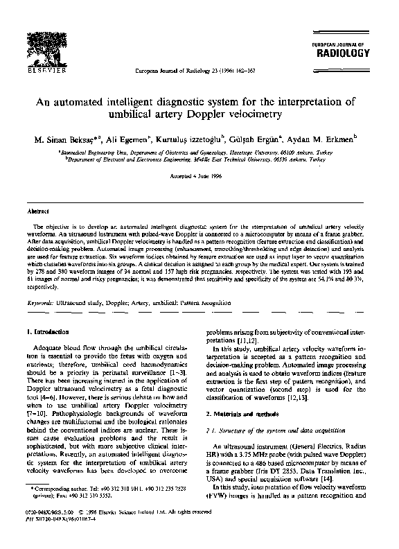 (PDF) An automated intelligent diagnostic system for the interpretation ...