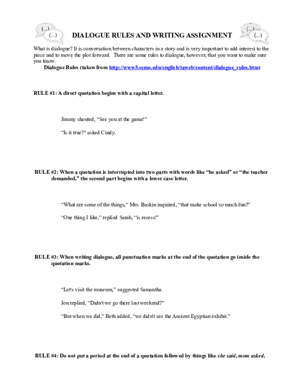 DOC DIALOGUE RULES AND WRITING ASSIGNMENT Kathy Neal Academia edu doc-dialogue-rules-and-writing-assignment-kathy-neal-academia-edu