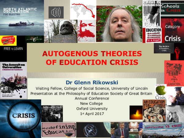 (PPT) Autogenous Theories of Education Crisis (Presentation)