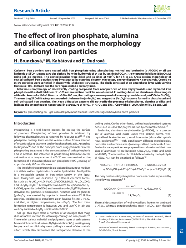 (PDF) Boehmite and Akaganeite 1D and 2D Mesostructures: Synthesis ...