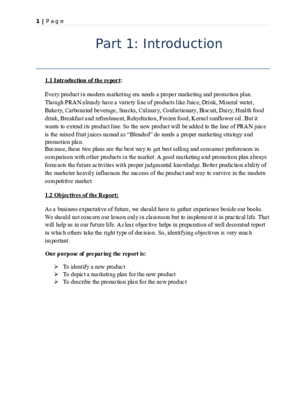 (DOC) Part 1: Introduction