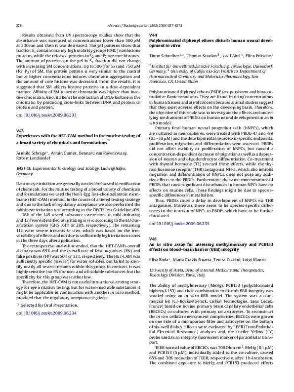 (PDF) Experiences with the HET-CAM method in the routine testing of a ...
