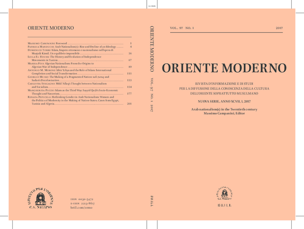 (PDF) Algerian Nationalism: From the Origins to Algerian War of ...