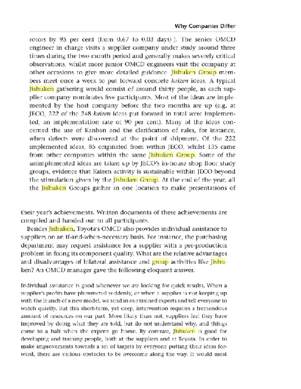 (DOC) Jishuken | Walt Miller - Academia.edu