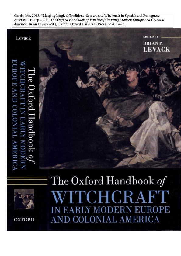 (PDF) Merging Magical Traditions: Sorcery and Witchcraft in Spanish and ...