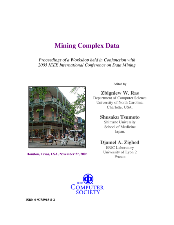 (PDF) MB3-Miner: Mining EMBedded SubTREEs Using Tree Model Guided Candidate Generation