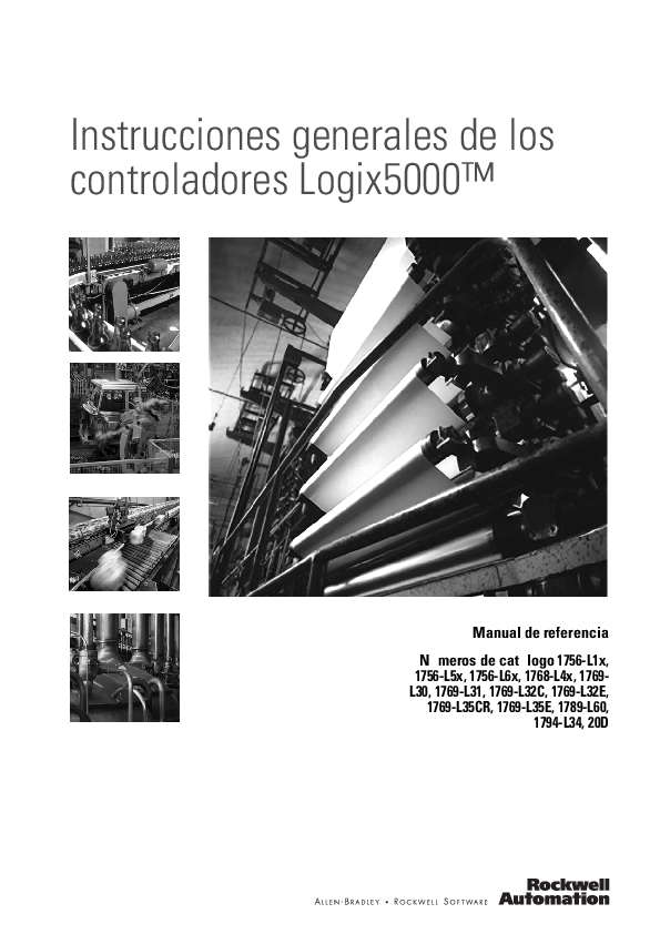 (PDF) Instrucciones generales de los controladores Logix5000 | Memok Alanis Peña - Academia.edu