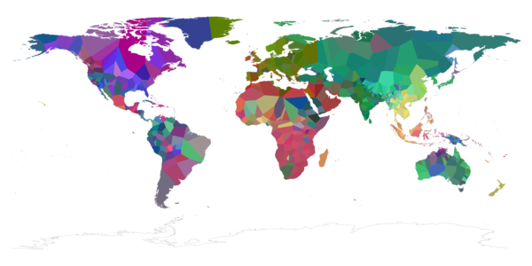 (PDF) Map of morphosyntactic distances among the world’s languages