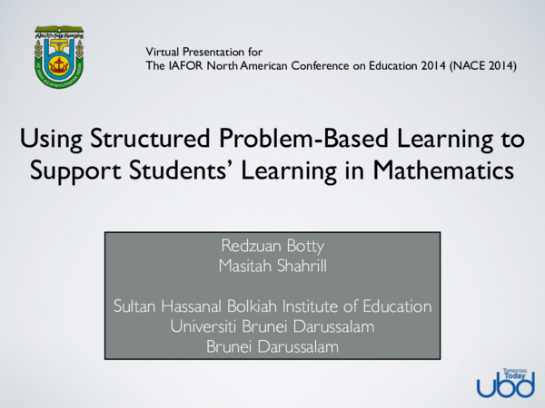 (PDF) Using Structured Problem-Based Learning to Support Students’ Learning in Mathematics