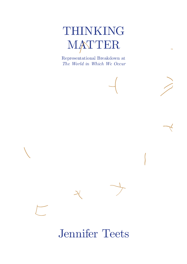 (PDF) Thinking Matter