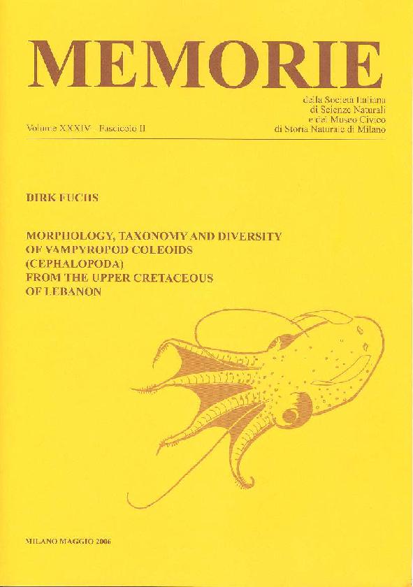 (PDF) Morphology, taxonomy and diversity of vampyropod coleoids ...