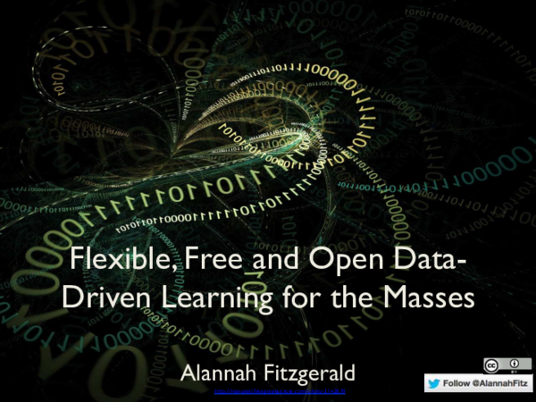 (PDF) Flexible, Free and Open Data- Driven Learning for the Masses (MOOCs)