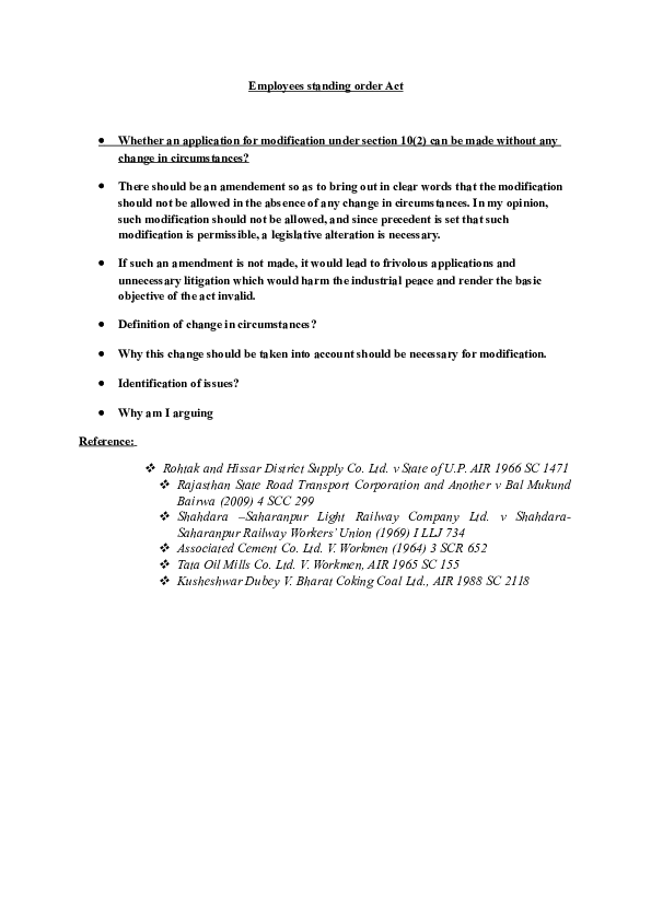 (DOC) Employees standing order Act