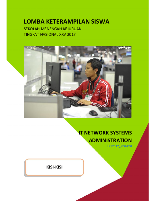 (PDF) LOMBA KETERAMPILAN SISWA IT NETWORK SYSTEMS ADMINISTRATION
