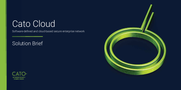 (PDF) Cato Cloud Software-defined and cloud-based secure enterprise network Solution Brief