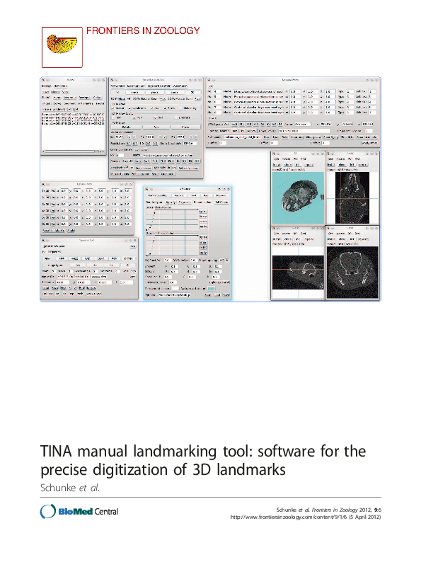 (PDF) TINA manual landmarking tool: software for the precise ...